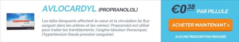 Acheter Avlocardyl sans ordonnance 40 mg